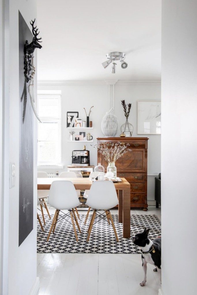 20 intérieurs avec du parquet blanc - Frenchyfancy