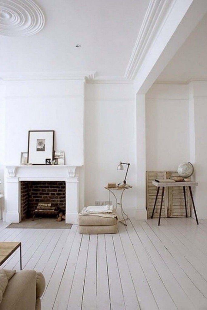 20 intérieurs avec du parquet blanc - Frenchyfancy