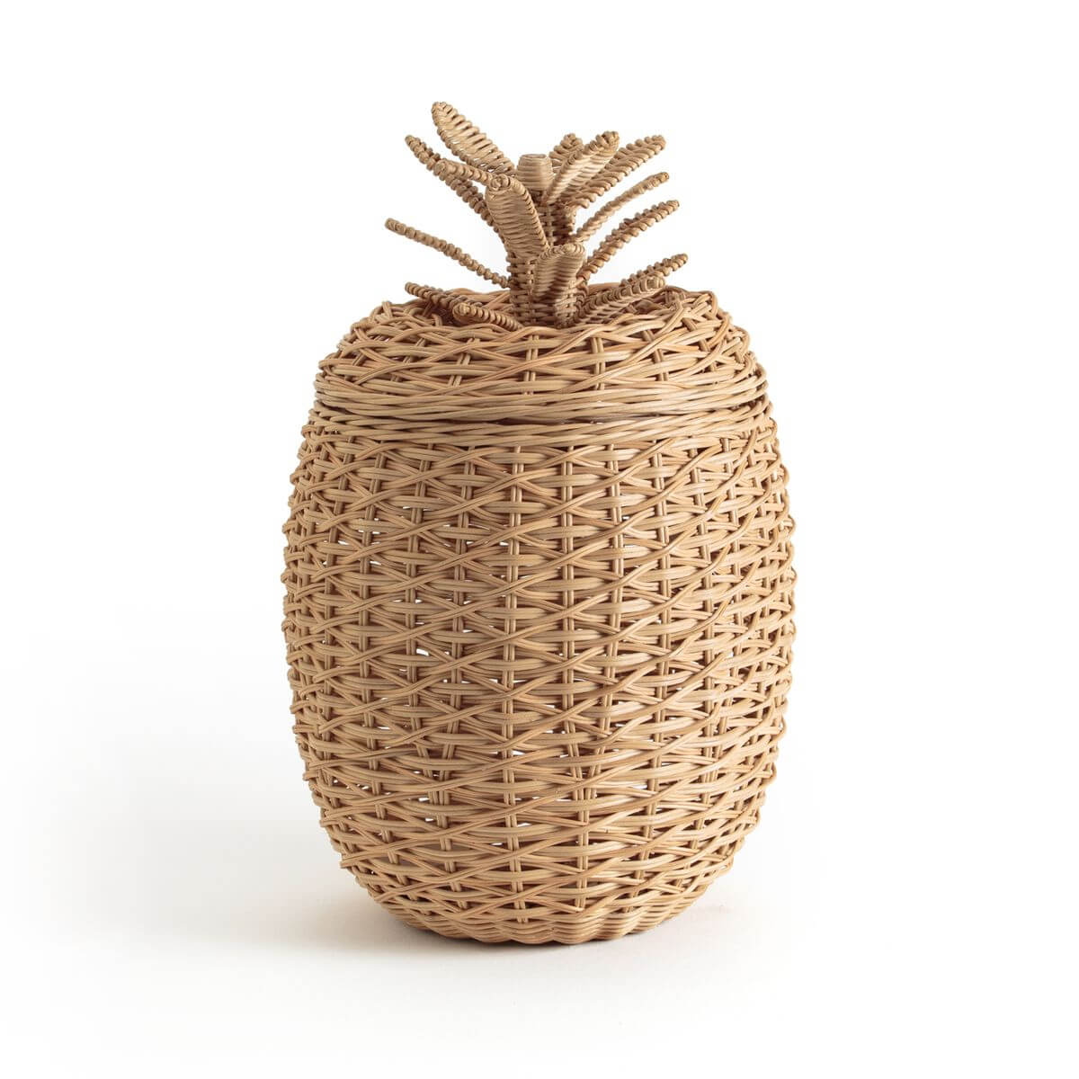 Crush : le panier ananas en rotin tressé - Frenchyfancy