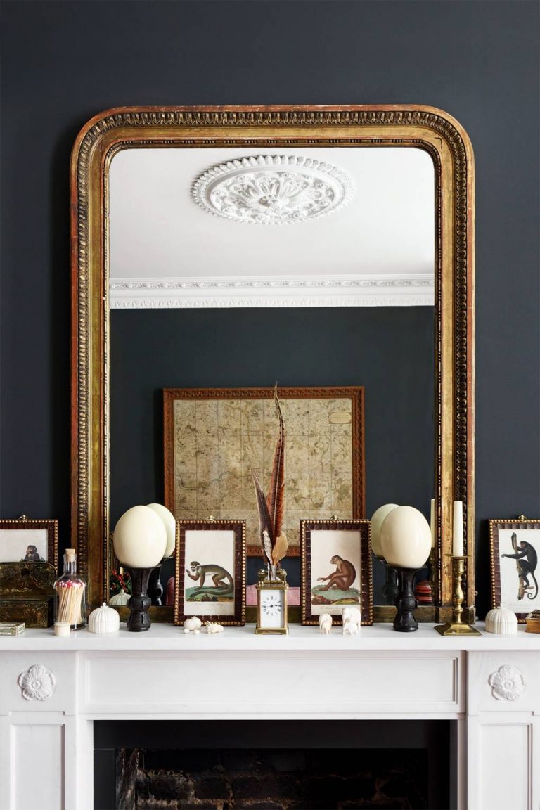 Quel miroir pour trôner au dessus d'une cheminée ? - Frenchyfancy