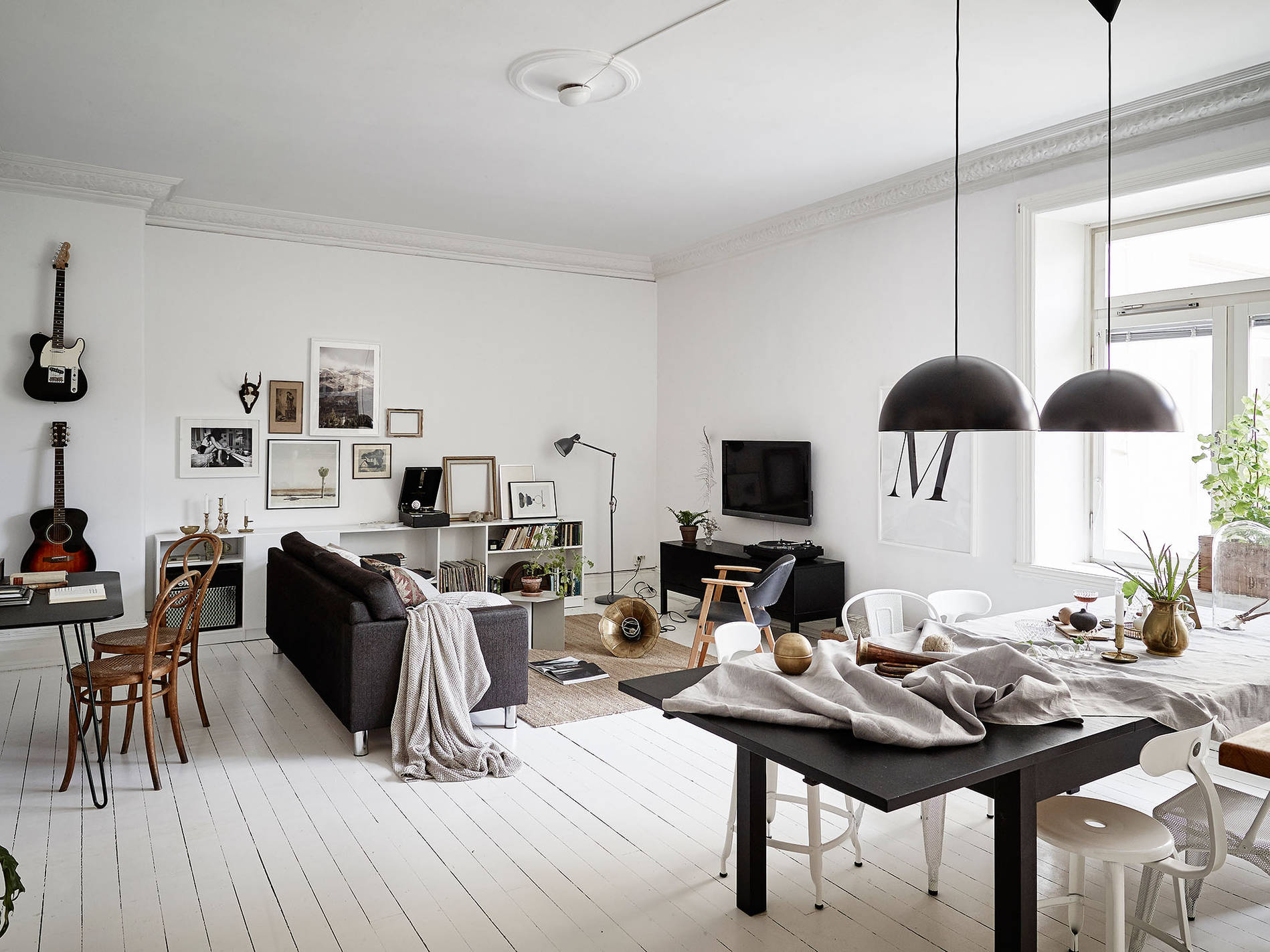 20 intérieurs avec du parquet blanc - Frenchyfancy