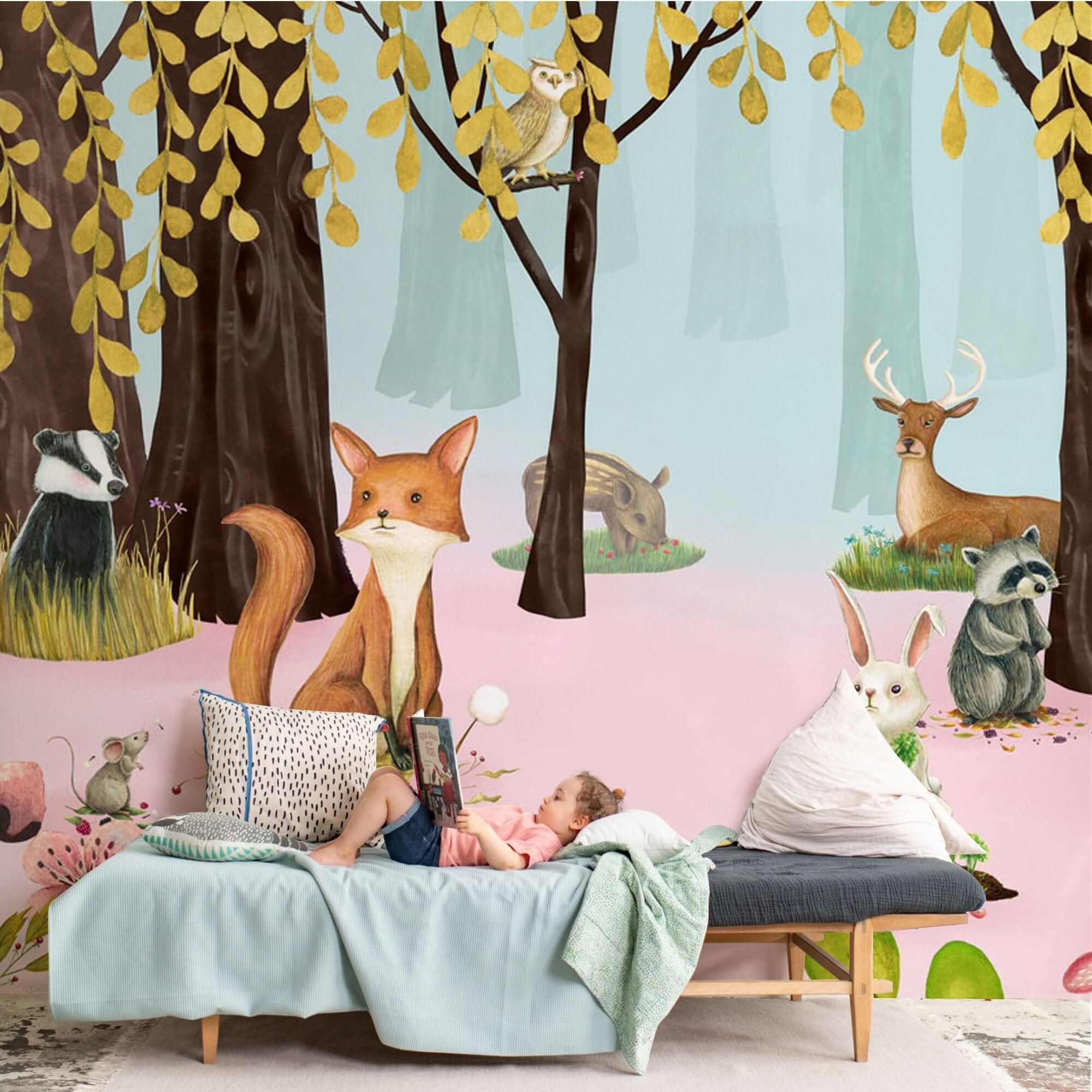 Du papier peint pour une chambre d'enfant - Frenchy Fancy
