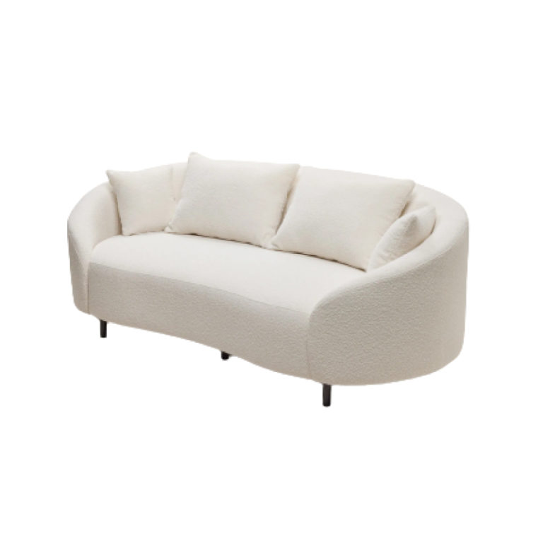 Canapé arrondi : 21 modèles pour le salon - Frenchyfancy