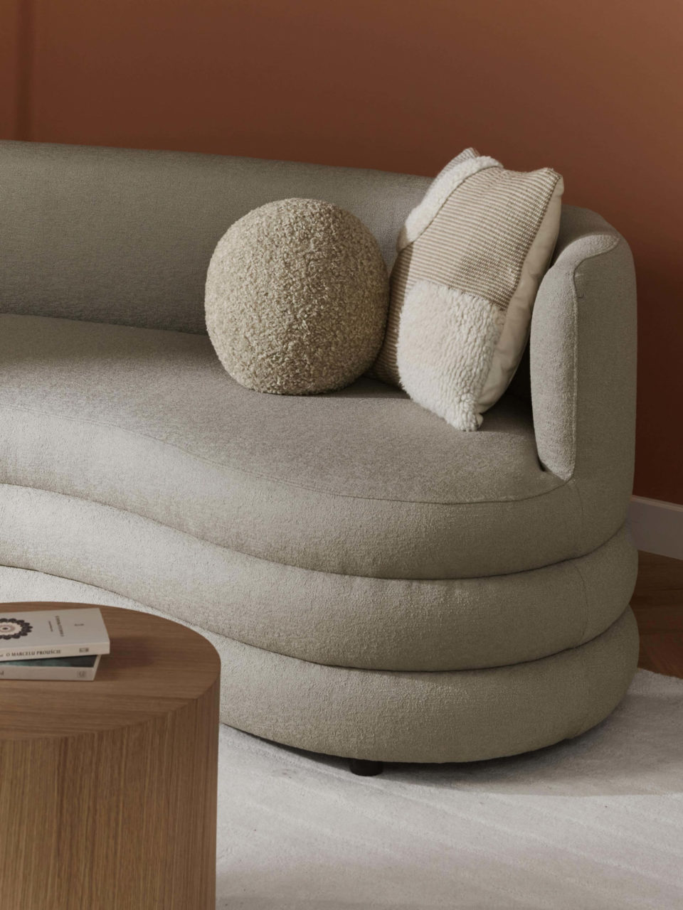 Canapé arrondi : 21 modèles pour le salon - Frenchyfancy