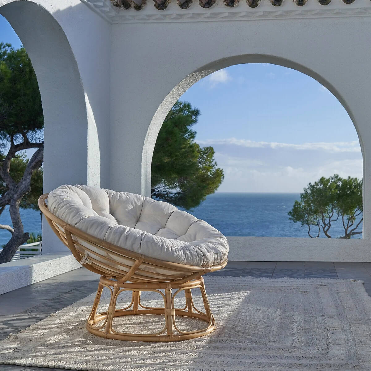 L'iconique fauteuil Papasan - Frenchyfancy