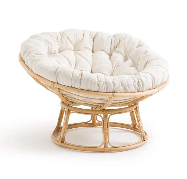 L'iconique fauteuil Papasan - Frenchyfancy