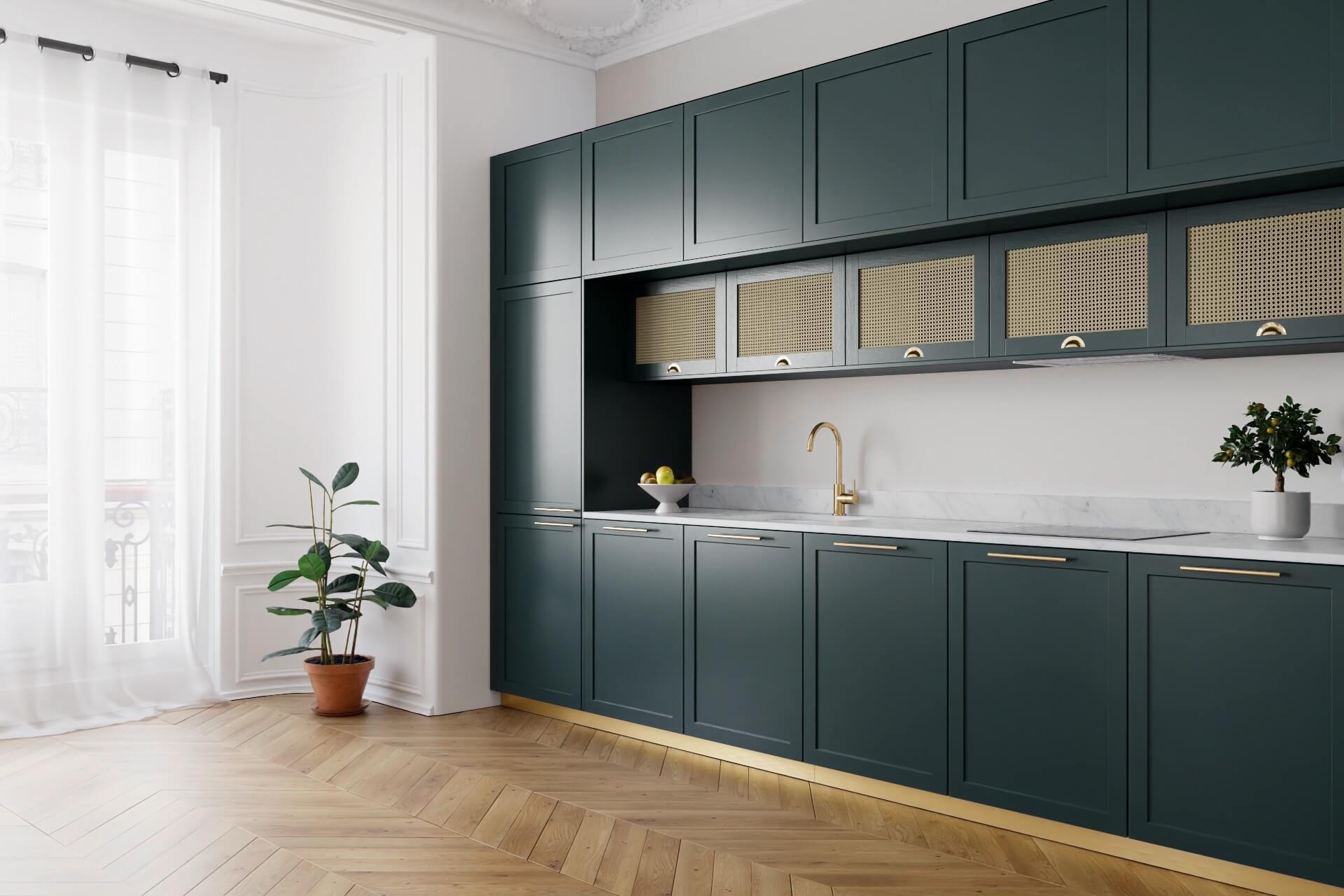 L'élégance intemporelle d'une cuisine Shaker - Frenchyfancy