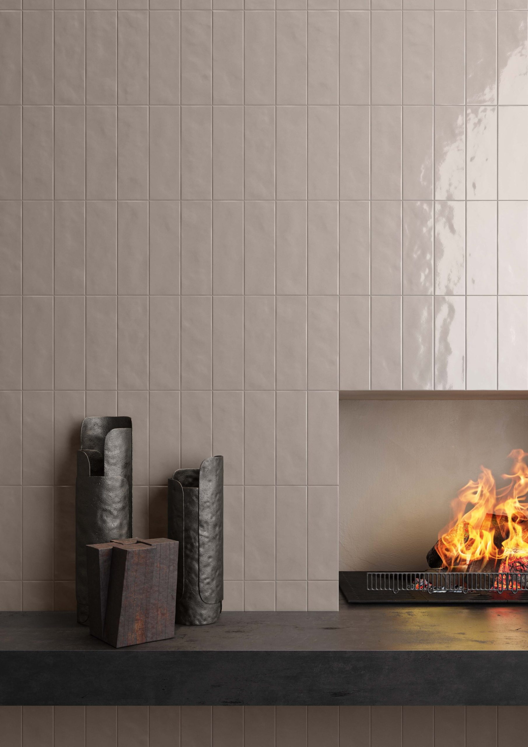Carrelage cheminée : adoptez la tendance ! - Frenchyfancy
