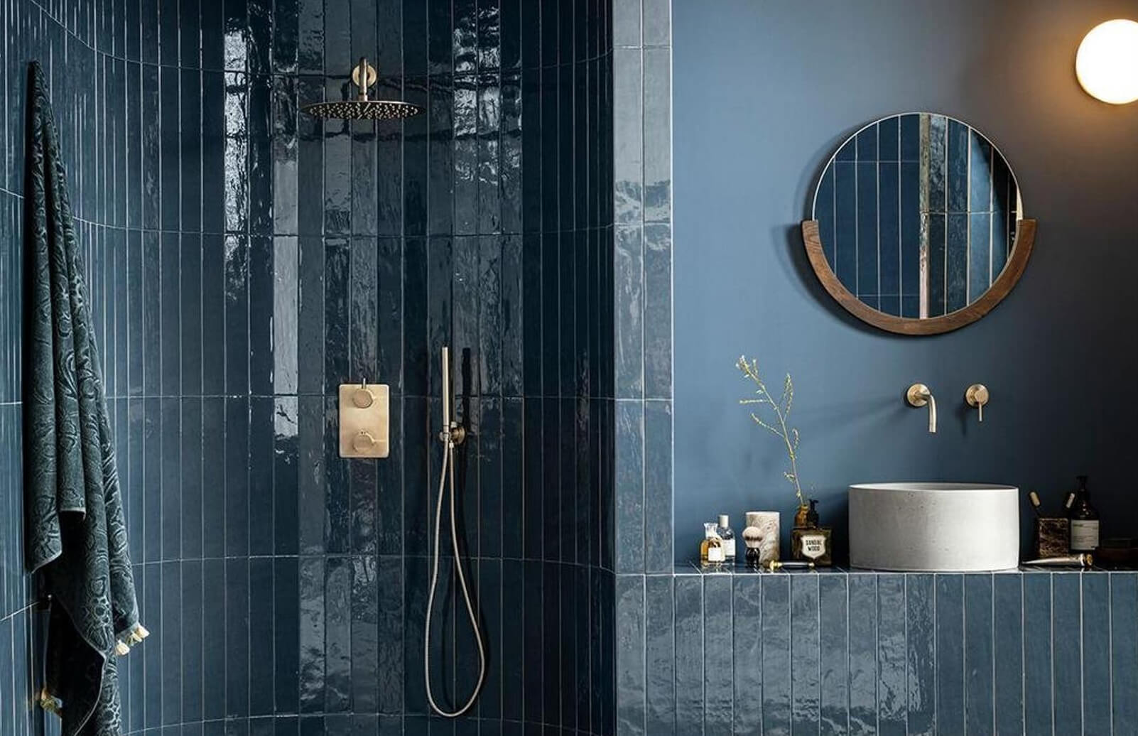 Blue bathroom: tips & inspirations - FrenchyFancy